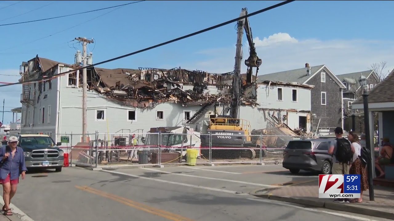 What caused the historic Harborside Inn fire? - YouTube