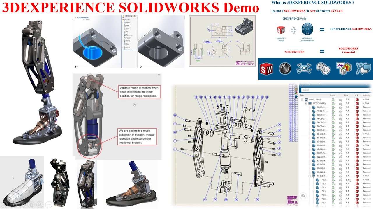 3DEXPEREINCE SOLIDWORKS Demo | SOLIDWORKS Connected Webinar - YouTube