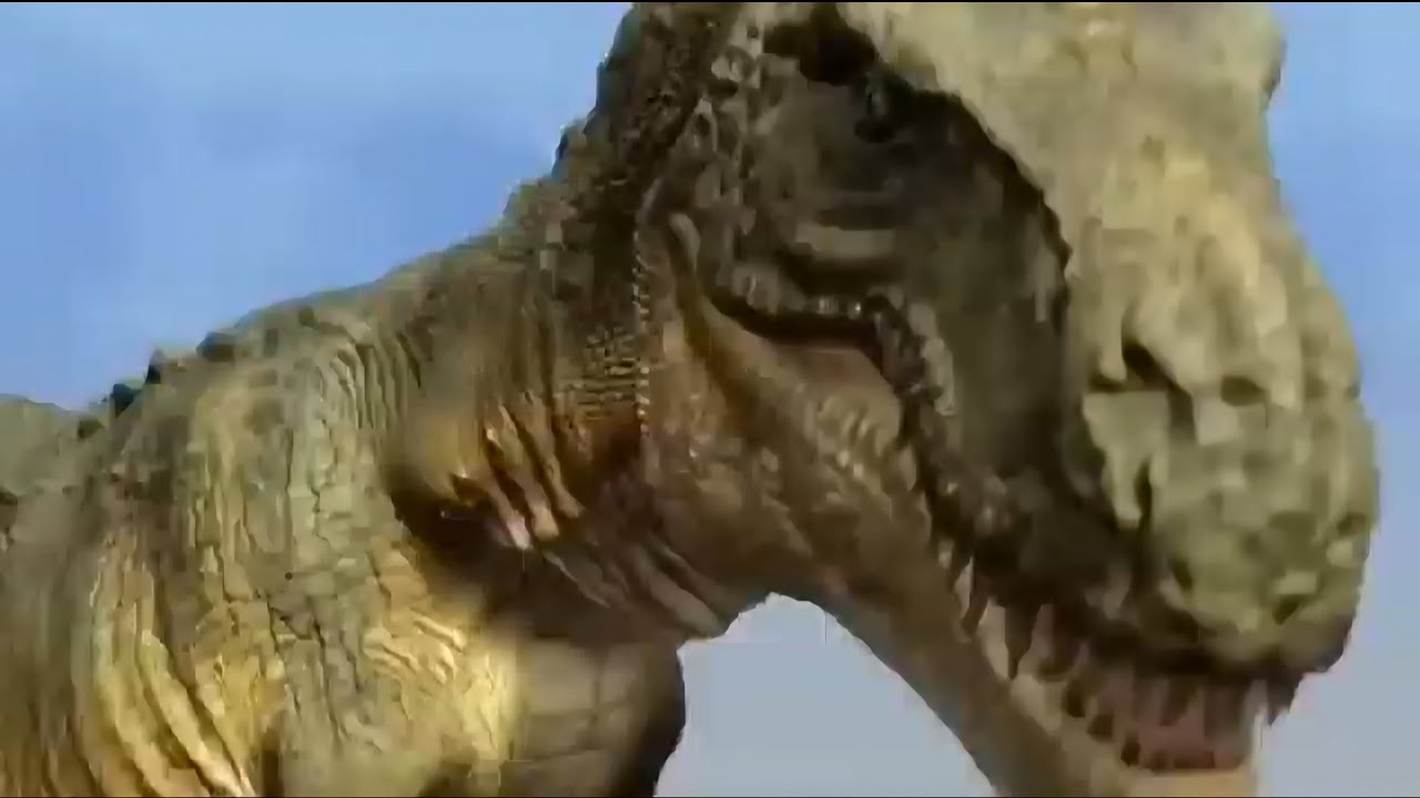 The Land That Time Forgot [2009] - T Rex Screen Time - YouTube