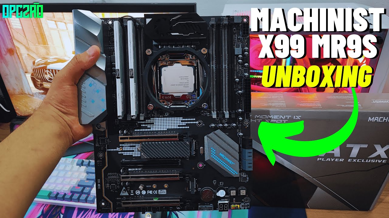 MACHINIST X99 MR9S! LEVA UM XEON 2699V3 COM UNLOCK? TESTE EXTREMO E ...