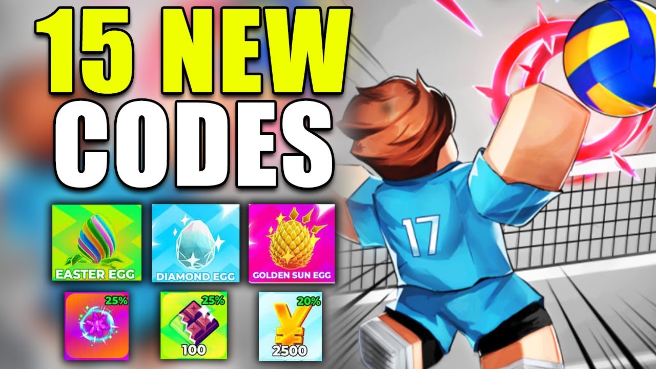 NEW VOLLEYBALL LEGENDS CODE 2025 - ROBLOX VOLLEYBALL LEGENDS CODES ...