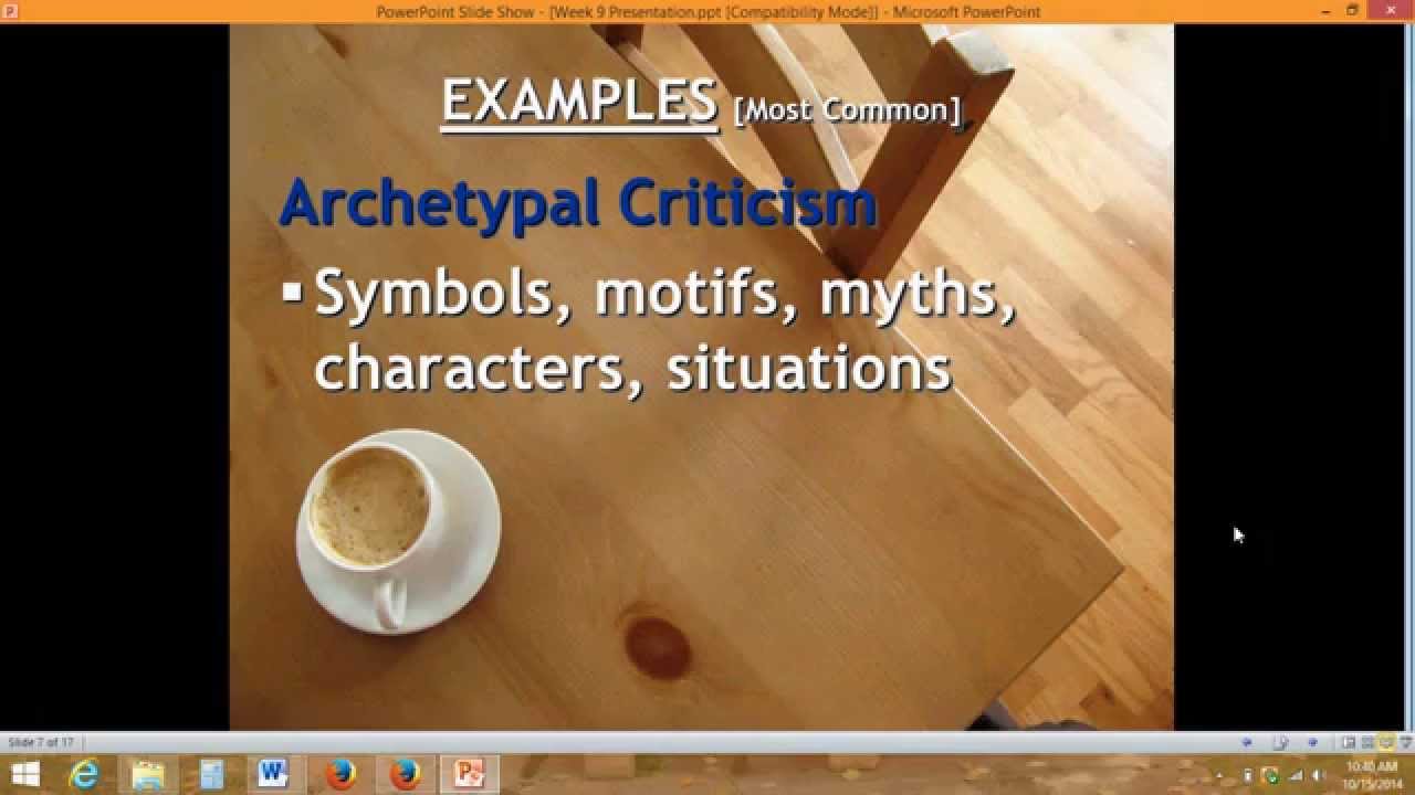 Week 9 Presentation - YouTube