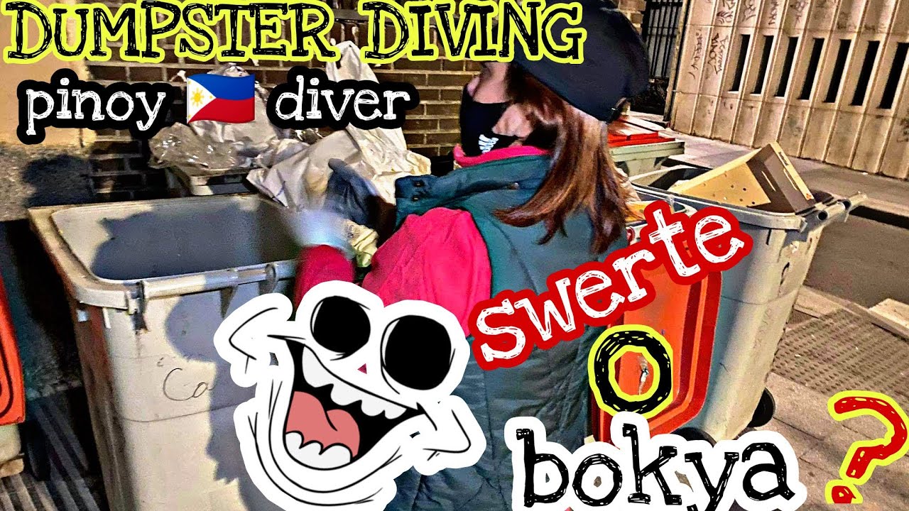 PINOY 🇵🇭 DUMPSTER DIVING SPAIN || SWERTE O BOKYA? - YouTube