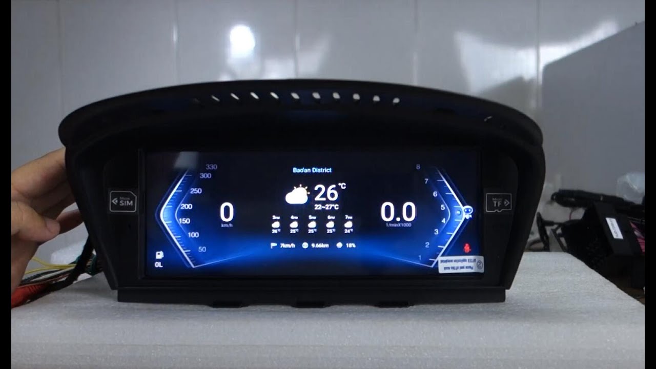 Belsee ID8 Android 12 Auto Screen 8.8" GPS Radio BMW 5/6 Series E60 E61 ...