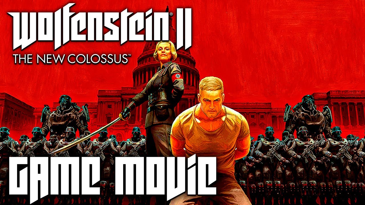 Wolfenstein 2: The New Colossus - Game Movie (2K 60FPS PC) - YouTube