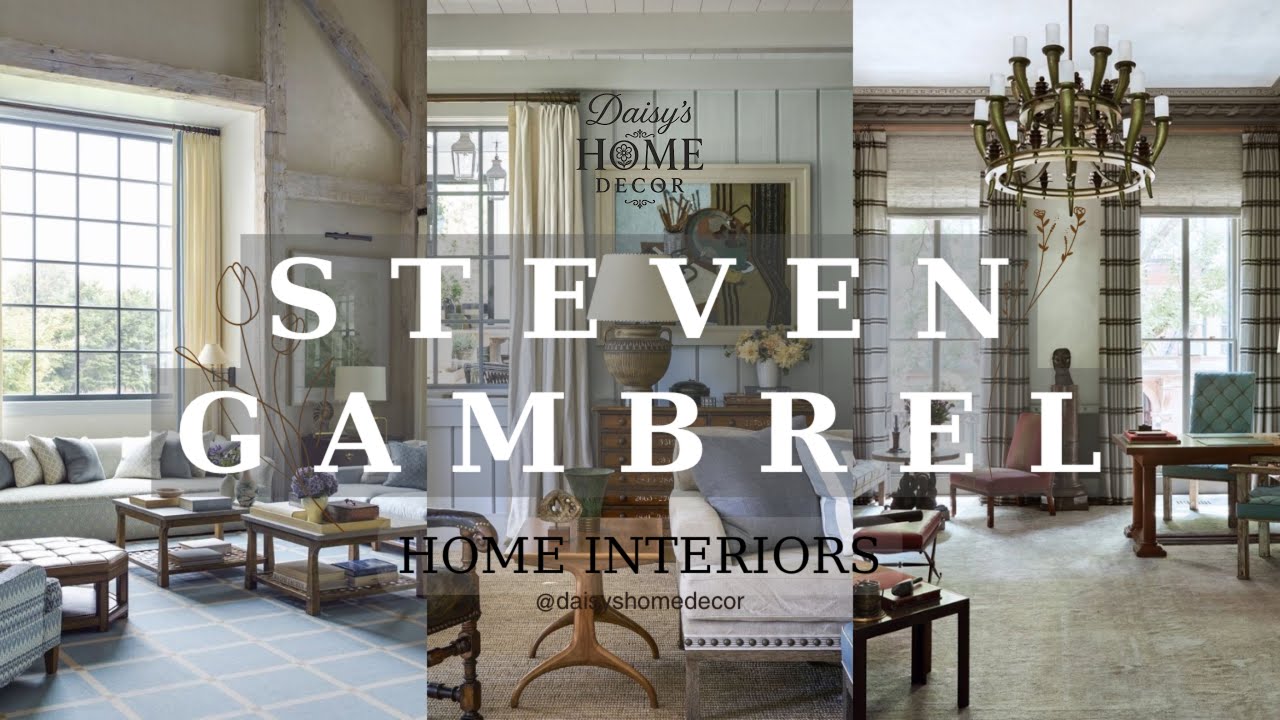 🏠Exploring the Timeless Elegance of Steven Gambrel | Classic Interiors ...