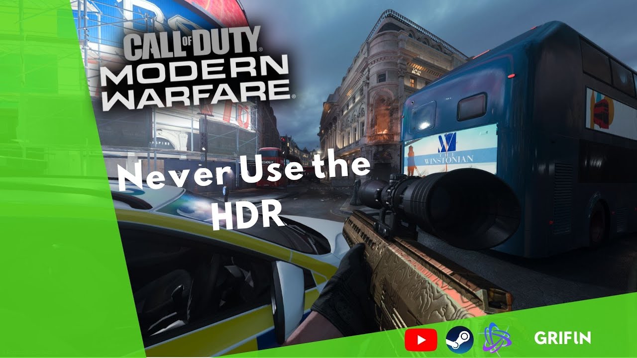 Never Use The HDR - Call of Duty Modern Warfare (2019) - YouTube