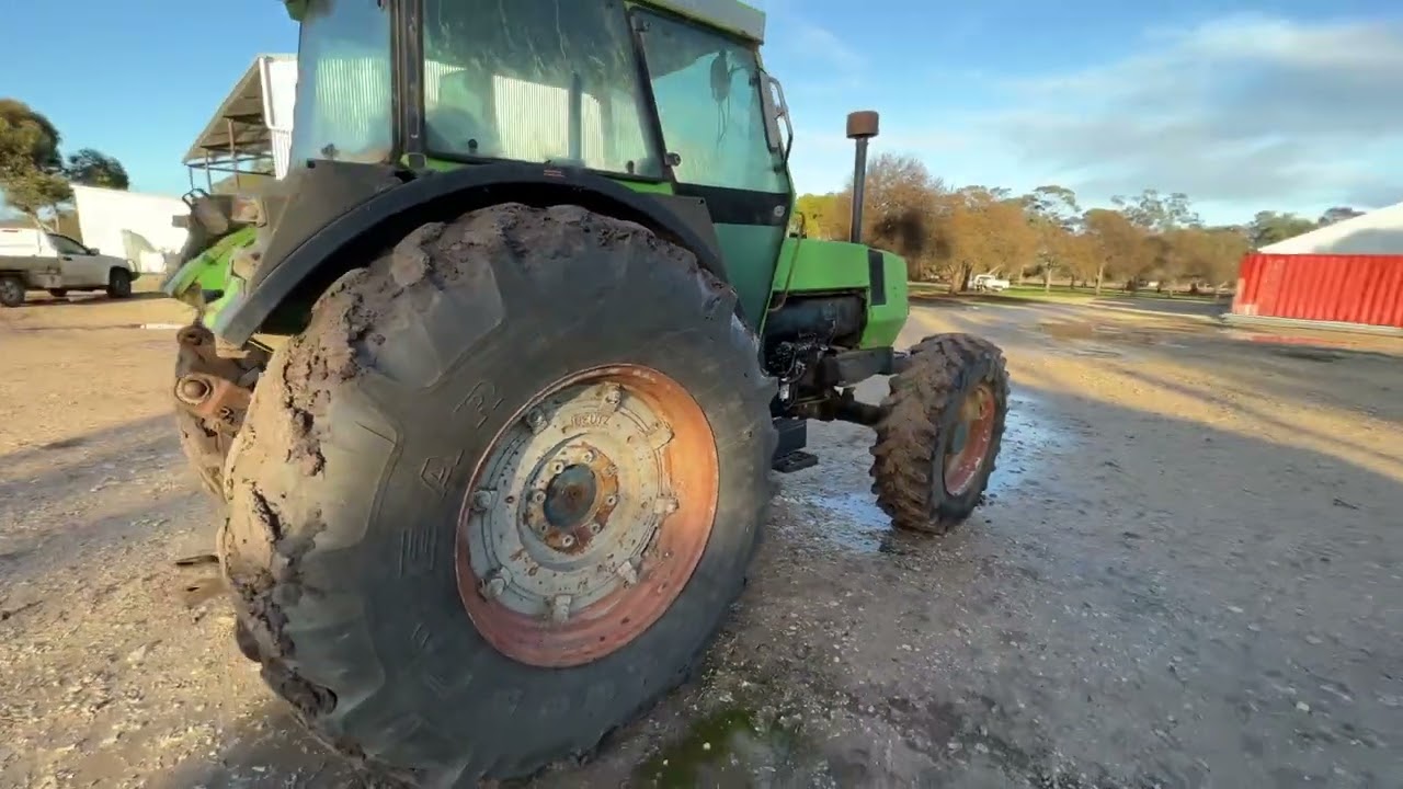 Deutz DX 110 Tractor - YouTube