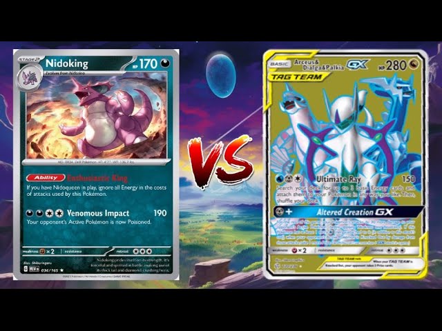 Nidoking And Nidoqueen Break Cards Nidoking Break 46/108 Ultra Rare