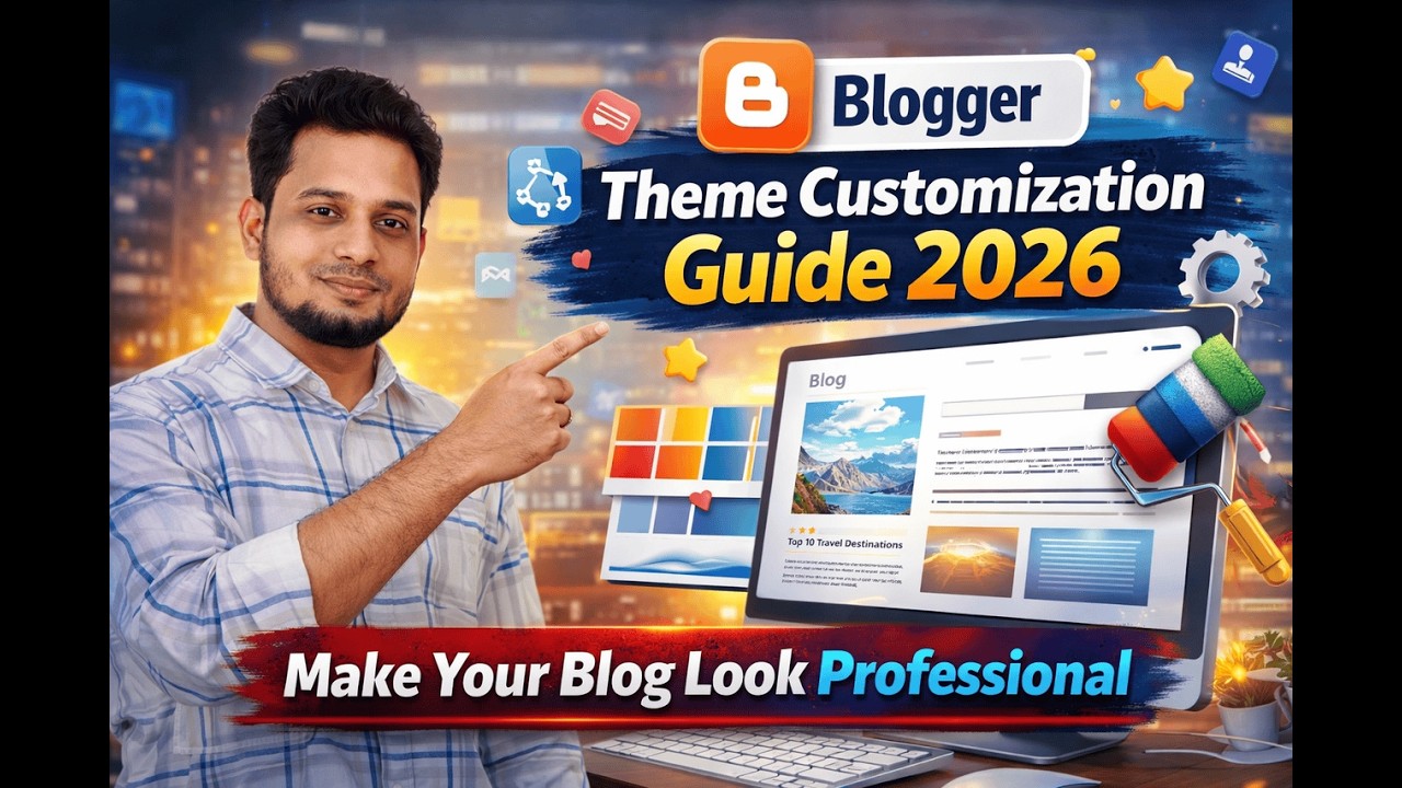Blogger Theme Customization Guide 2026 | Make Your Blog Look ...