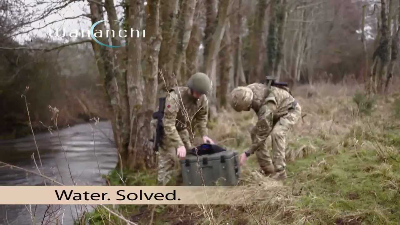 Military Mobile - Portable Water Purifier - UKTI EST evaluation - YouTube