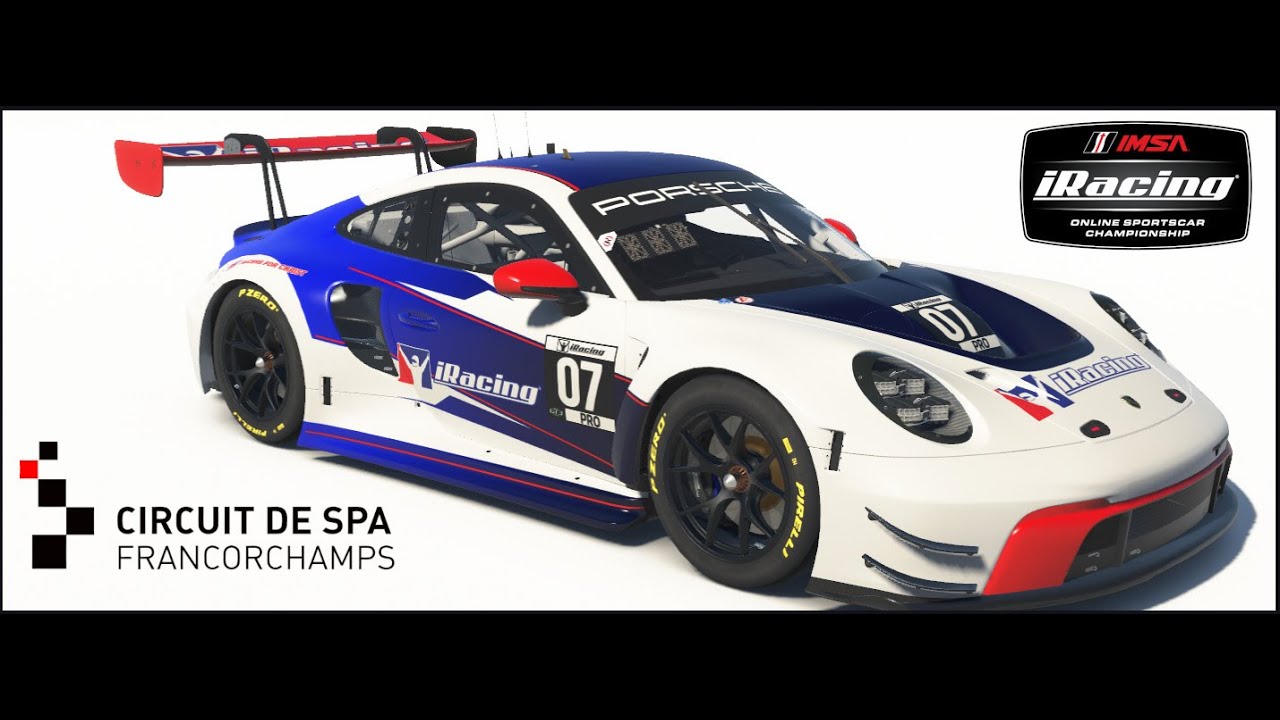 Porsche 911 GT3 R (992) at SPA - IMSA - YouTube