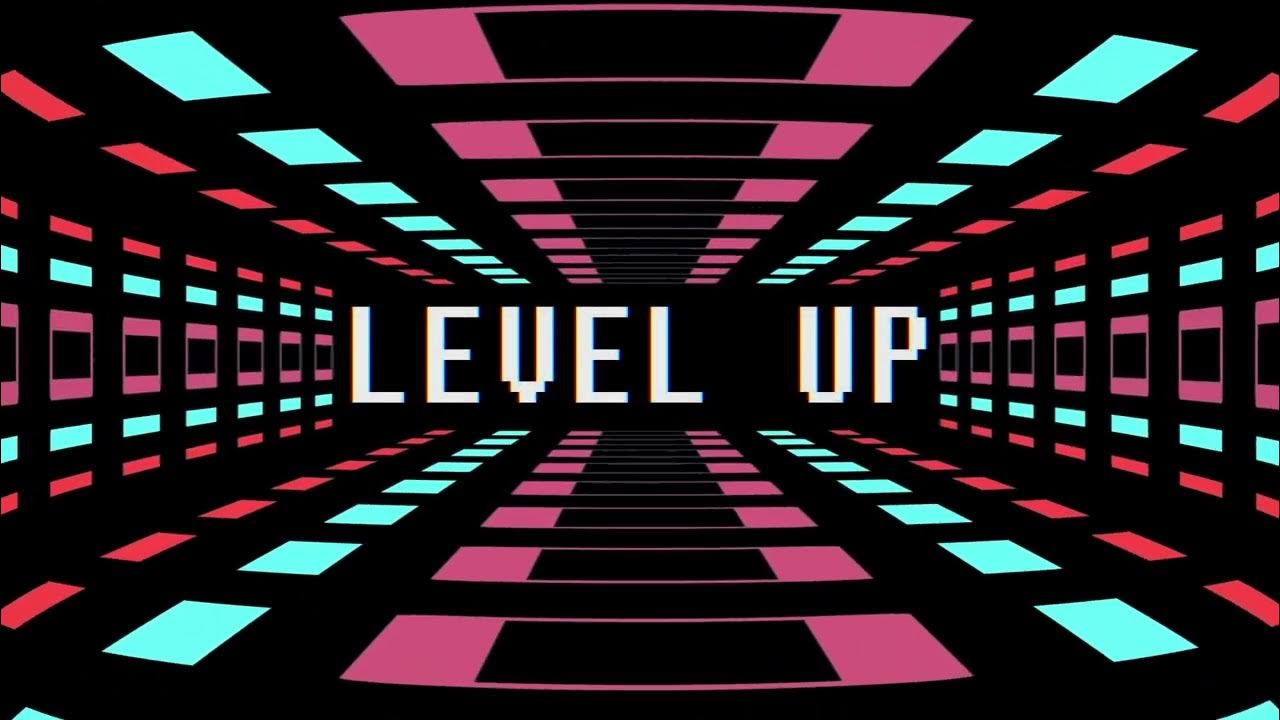 1H long relaxing screensaver retro sci fi level up game video Loop with no sound, no music - YouTube