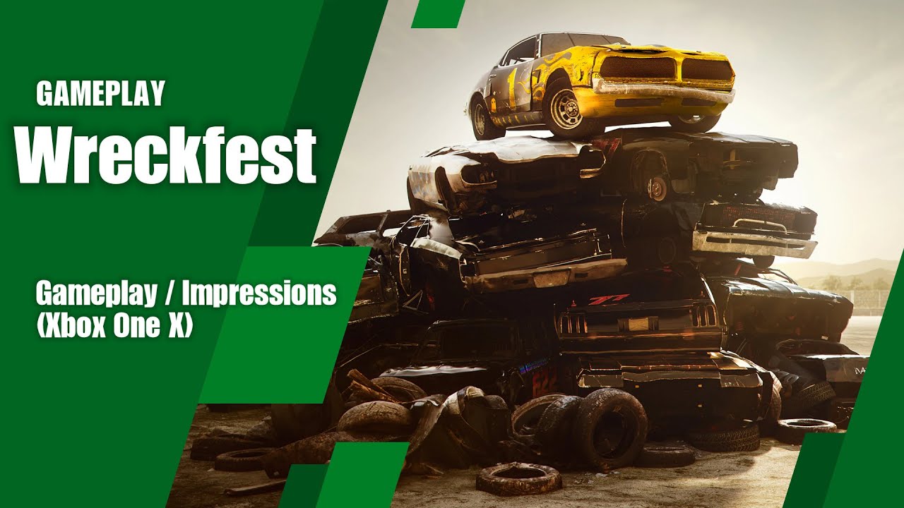 Wreckfest - Gameplay / Impressions (Xbox One X) - YouTube