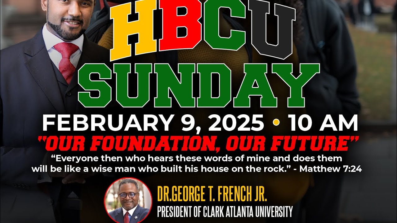 HBCU Sunday Service - 2/9/25 - YouTube
