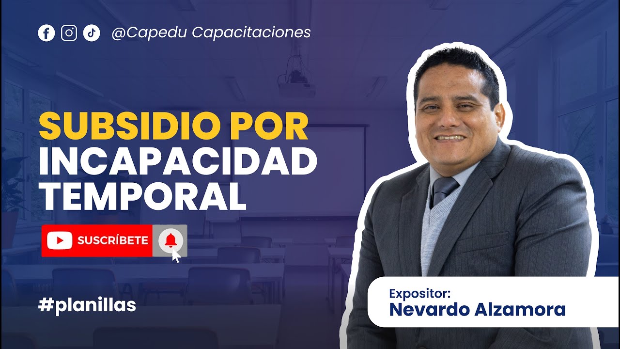 SUBSIDIO POR INCAPACIDAD TEMPORAL - YouTube