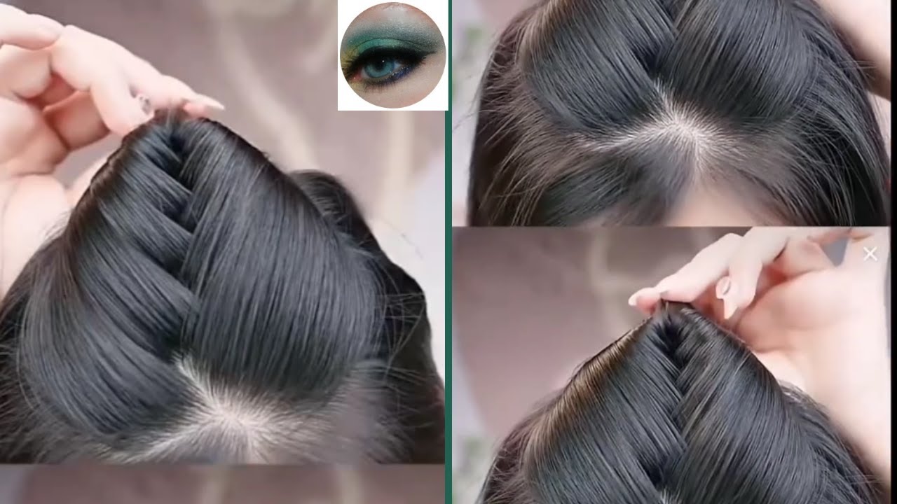 front hairstyle for girls|| hair style girl easy and simple - YouTube