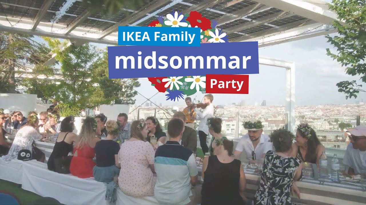 IKEA Family Event: Midsommar Party IKEA Wien Westbahnhof - YouTube
