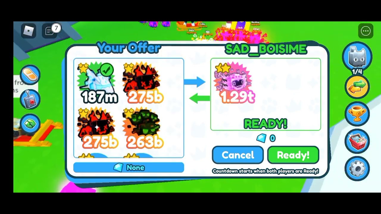 TRADING PROTOTYPE M6 BLUE PETS IS IT WORTH? (ROBLOX PET SIMULATOR X ...