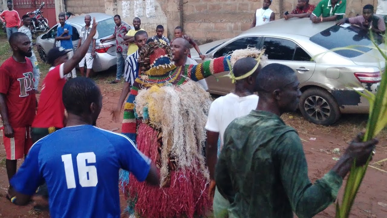 IGA Ogwu Masquerade in Eastern Nigeria - YouTube