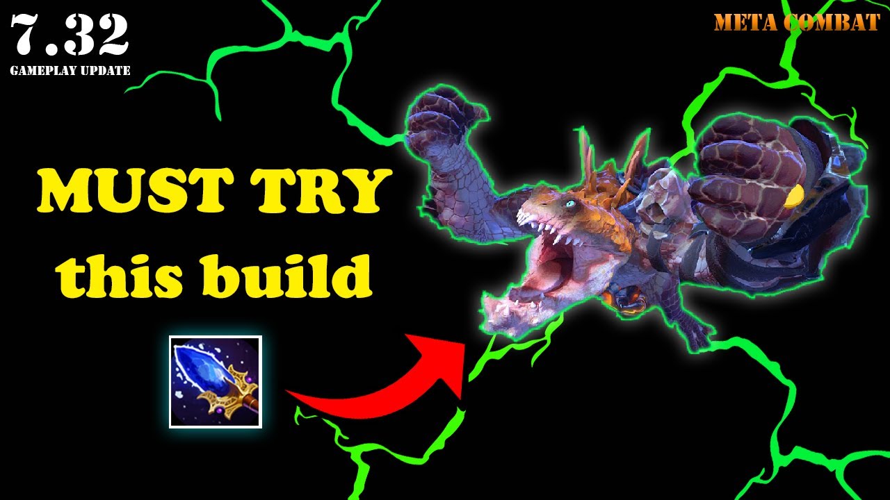 You DEFINITELY SHOULD TRY This 7.32 Build On Primal Beast - 18 Kill 0 ...