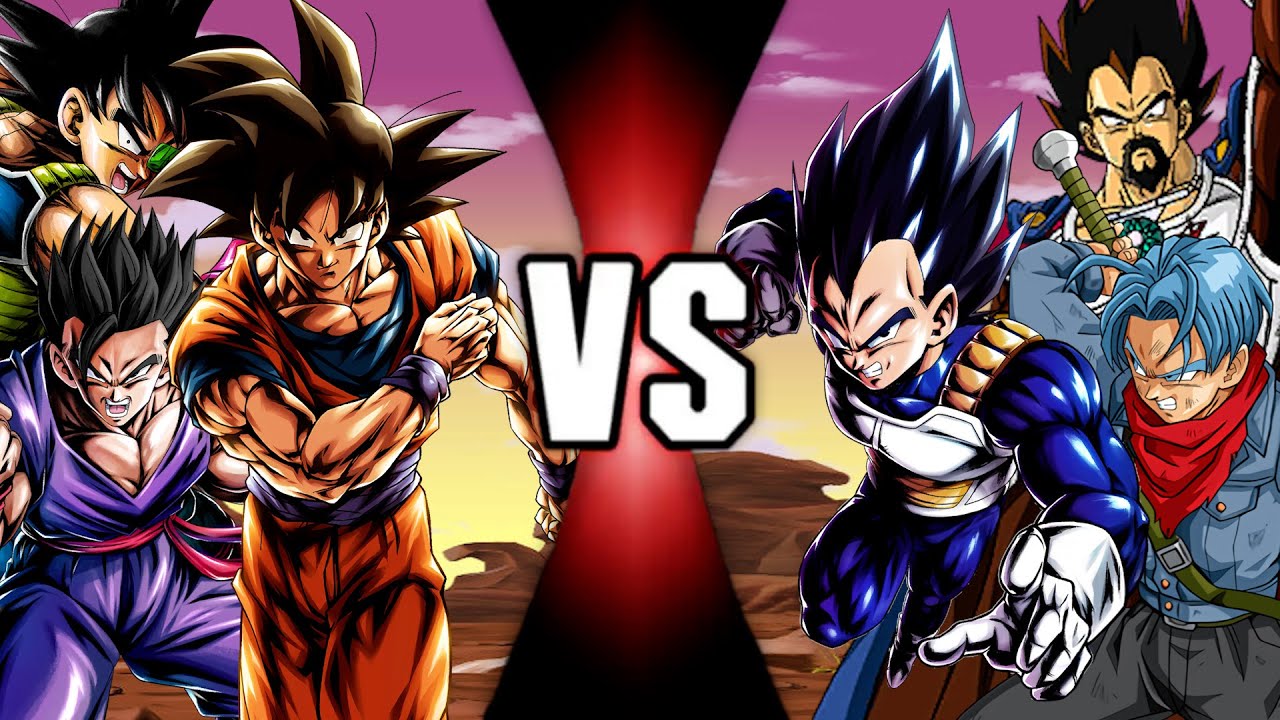 Goku's Family Vs Vegeta's Family! | DB Devolution - YouTube