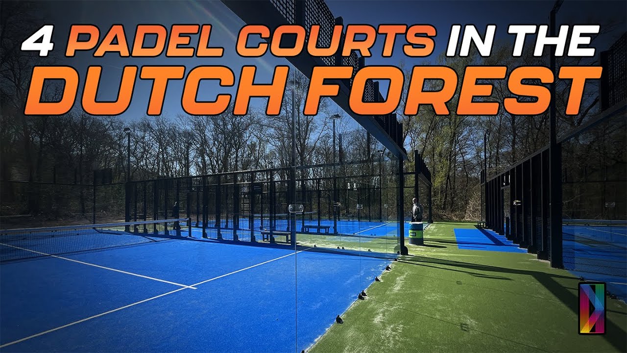 The First Outdoor Fiberglass Padel Courts Ever in the Netherlands - YouTube