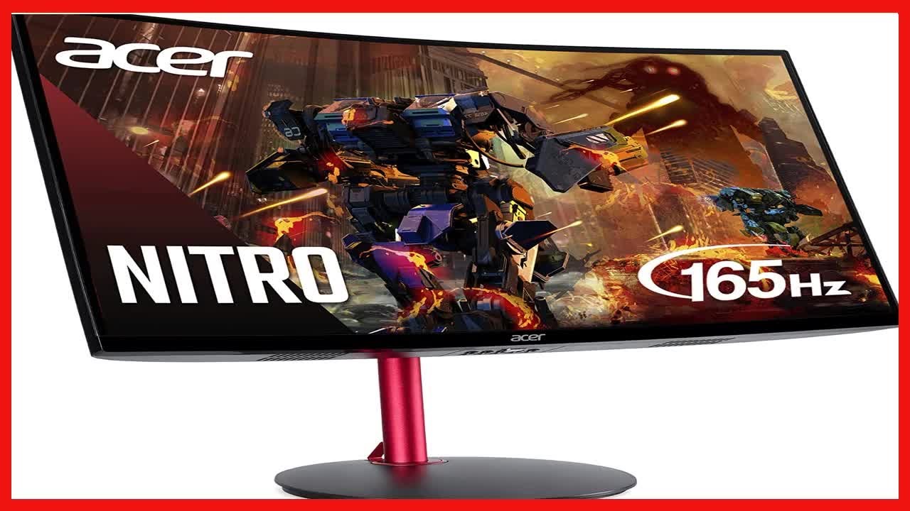 Nitro by Acer 27" Full HD 1920 x 1080 1500R Curve PC Gaming Monitor ...