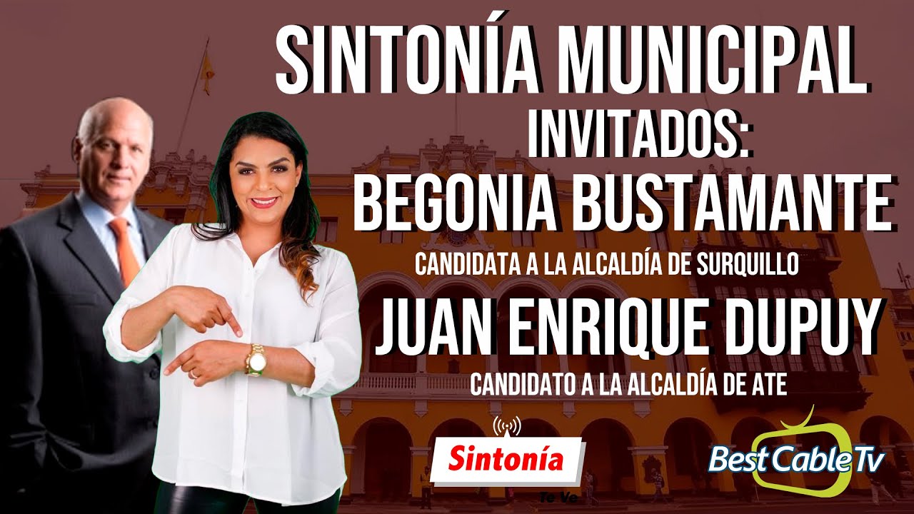 ENRIQUE DUPUY Y BEGONIA BUSTAMANTE EN SINTONÍA MUNICIPAL, POR SINTONÍA ...