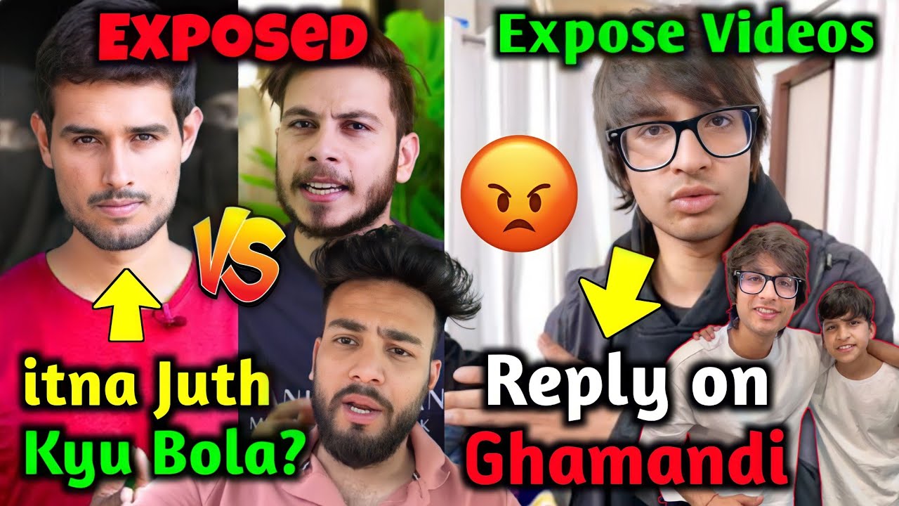 Dhruv Rathee vs Nitish Rajput & Elvish Yadav Exposed 🤯, Sourav Joshi ...