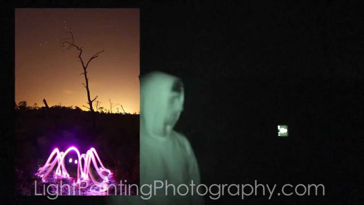 Light Painting Photography Tutorial: The "On Camera" Light Source - YouTube