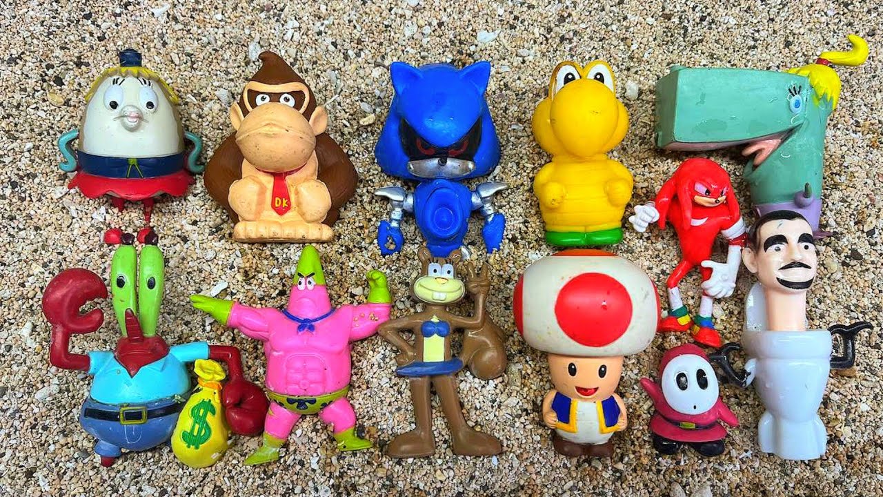 PATRIX VS MARIO VS SPONGEBOB SQUAREPANTS,SQUIDWARD,GARY,DONKEY KONG ...