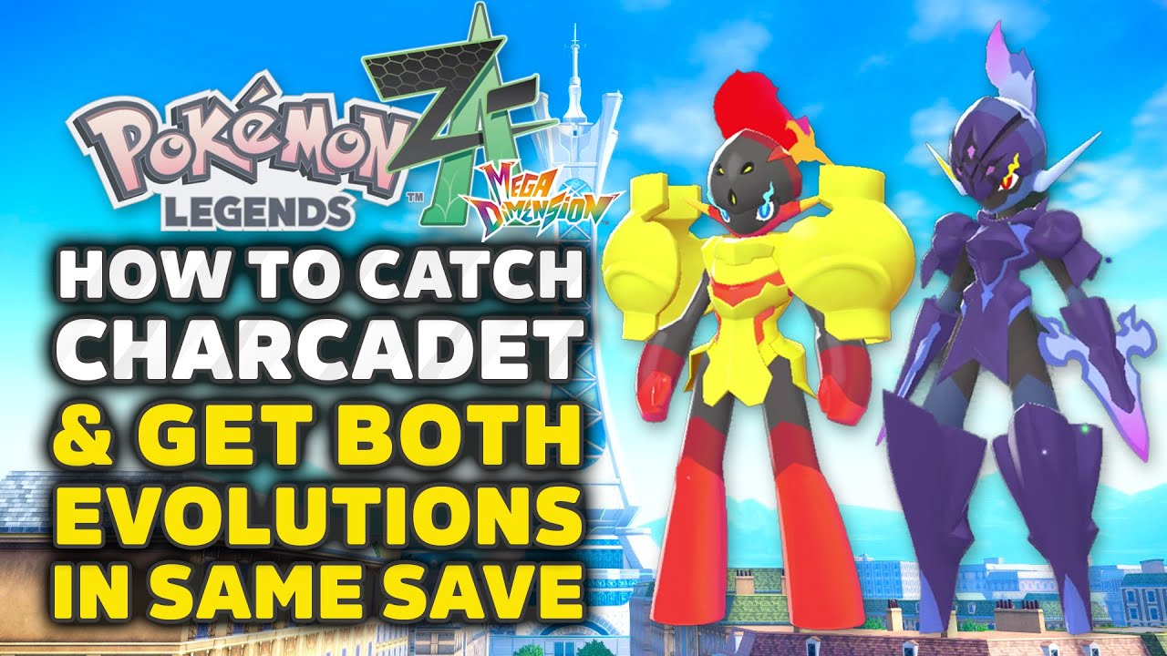 Pokemon Legends ZA – How To Get Charcadet & Both Evolutions In Same ...