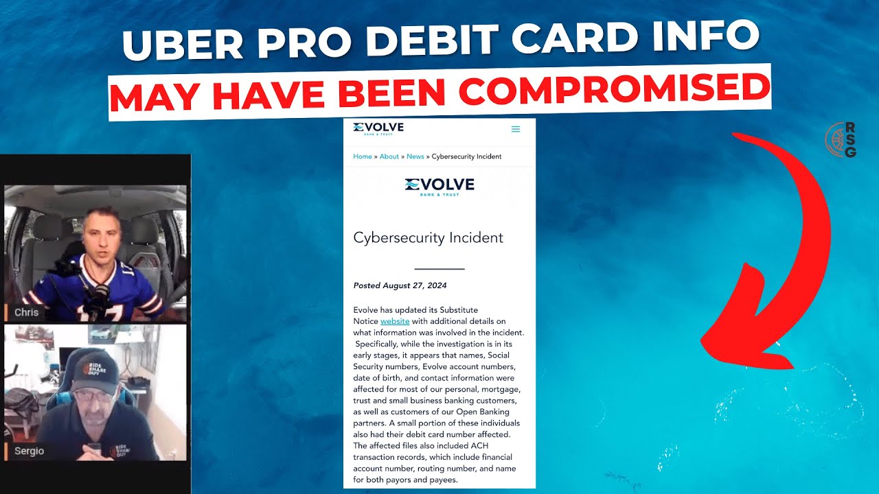 Your Uber Pro Debit Card Information May Have Been Compromised! - YouTube