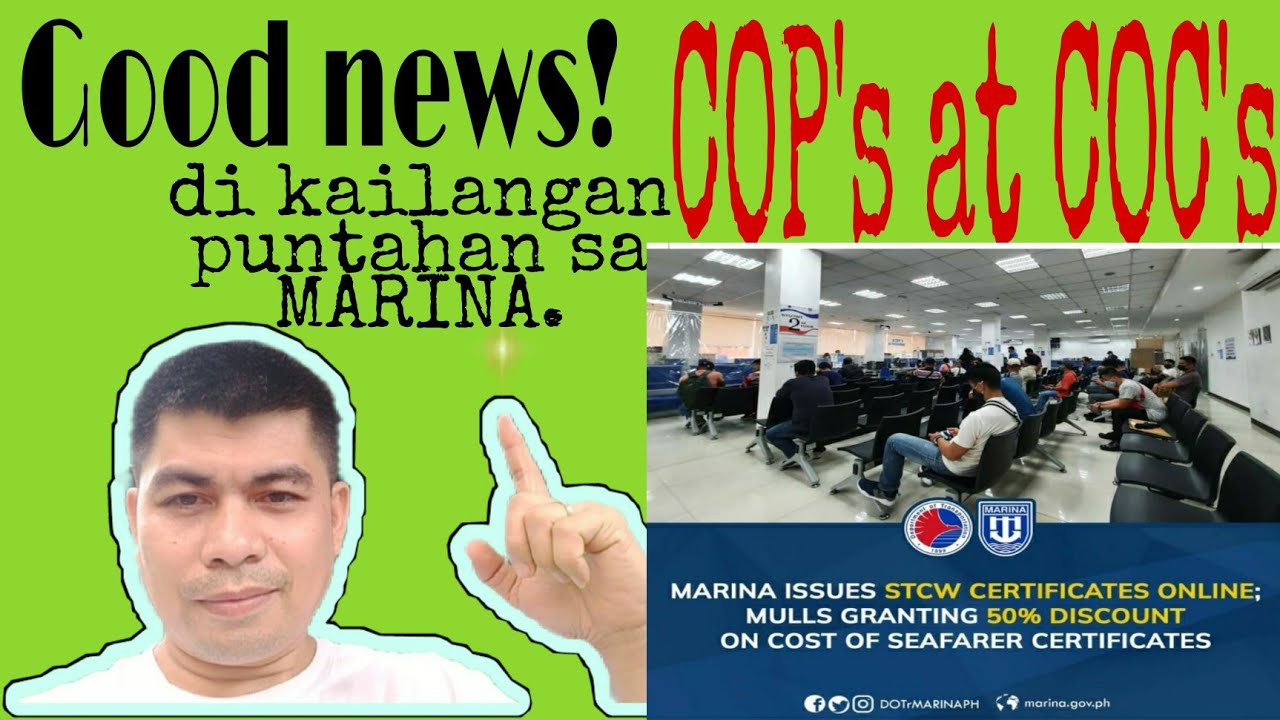 Online na!COC at COP update di na kailangan pumunta ng MARINA office.50 ...