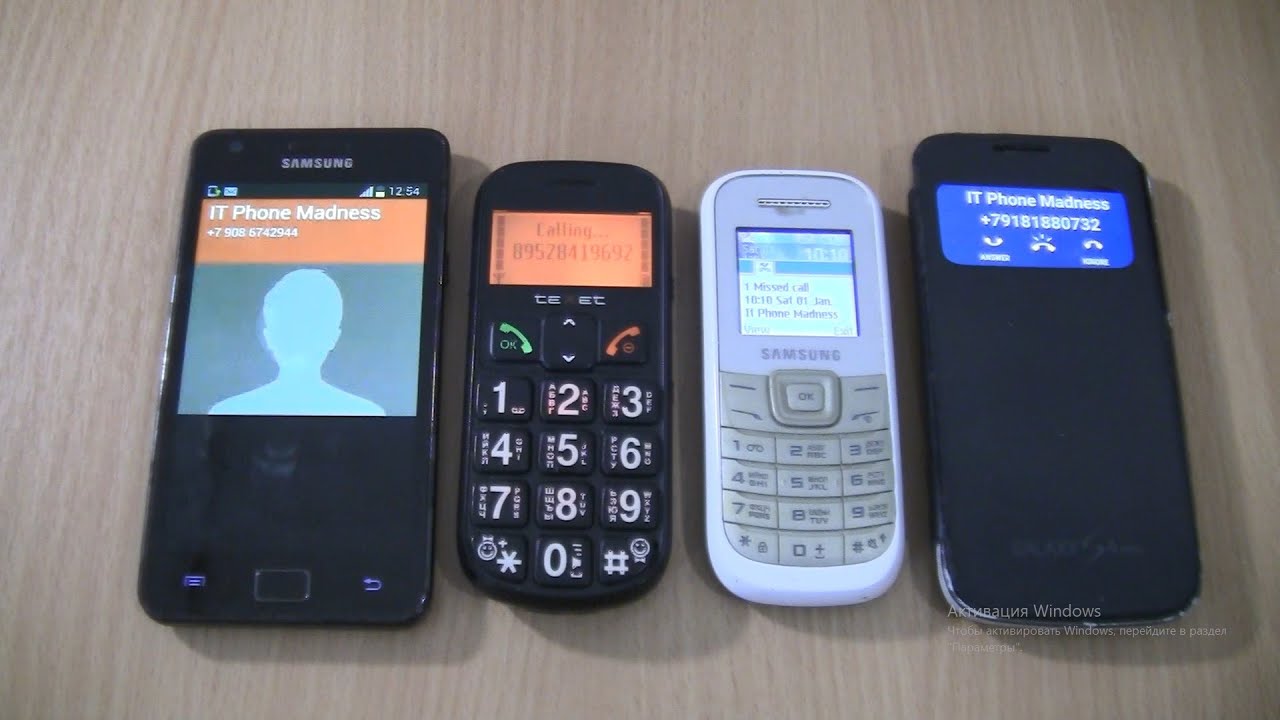 Incoming call&Outgoing call at the Same Time teXet B200+ Samsung Galaxy ...