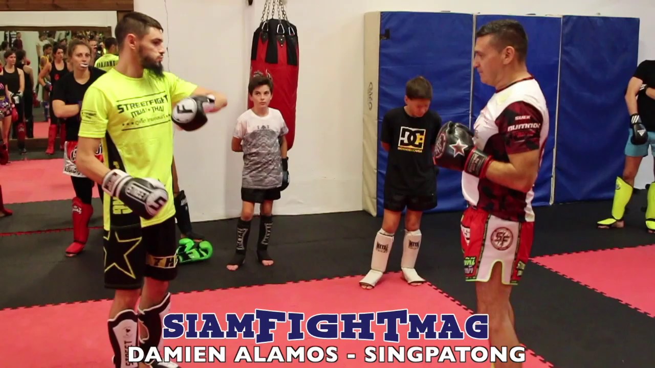 Damien Alamos Technique de Muay Thai - YouTube