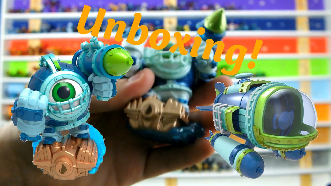 Dive Bomber and Dive Clops Unboxing! - Skylanders Superchargers - YouTube