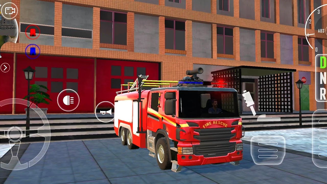 Fire Truck Simulator 2023 | Android Gameplay FULL HD | Tectro Wheels ...