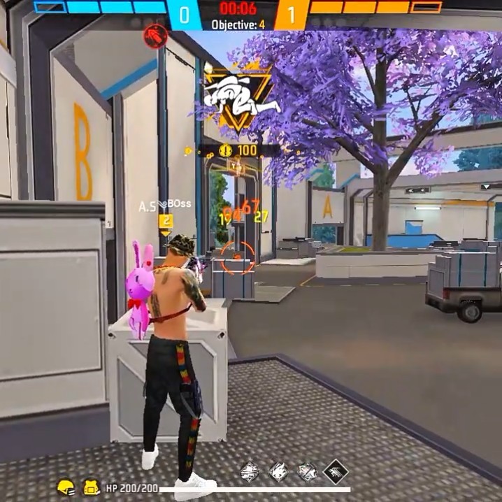 ONE VS FOUR 🙀 ⚙️ SUBSCRIBE 🙏🙏⚙️@AS.BOSS777 #freefire #freefireclips # ...