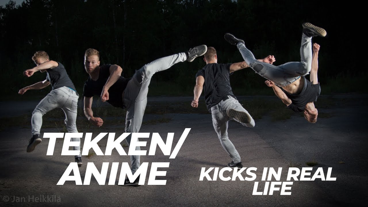 Tekken / Anime KICKS In Real Life - YouTube