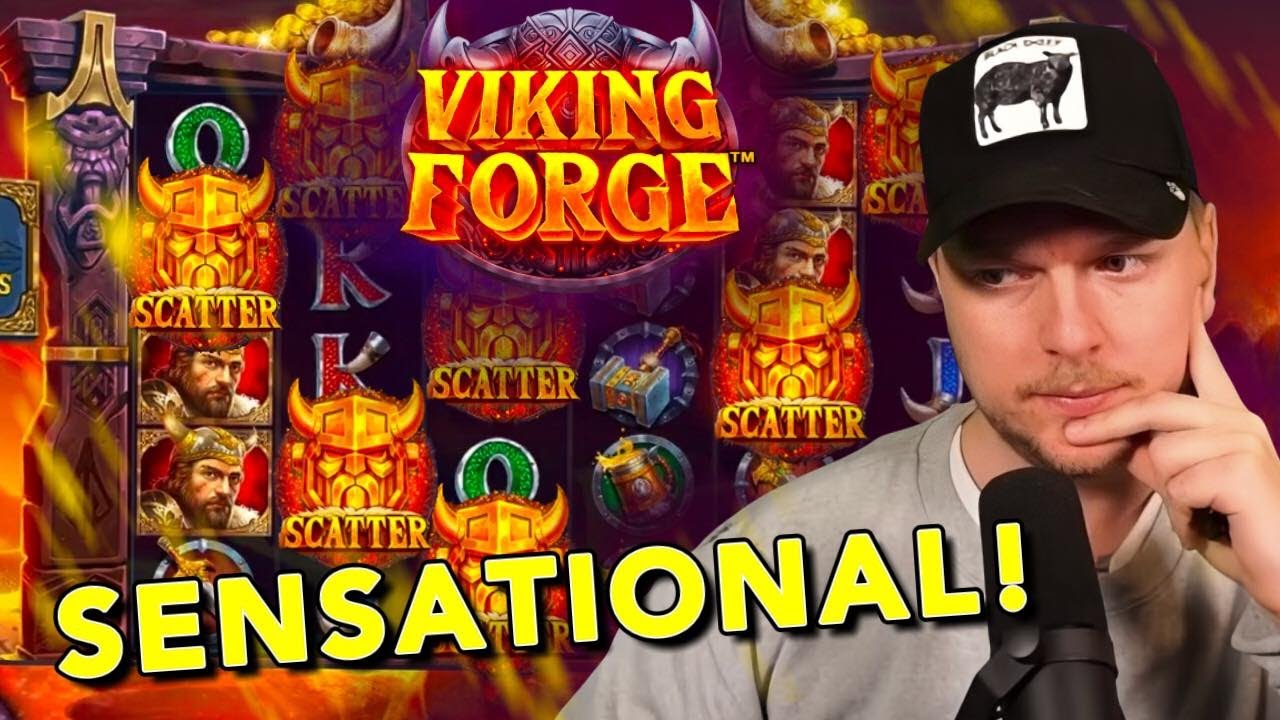 OUR FIRST BIG HIT ON THE NEW SLOT VIKING FORGE ⚔️ - YouTube