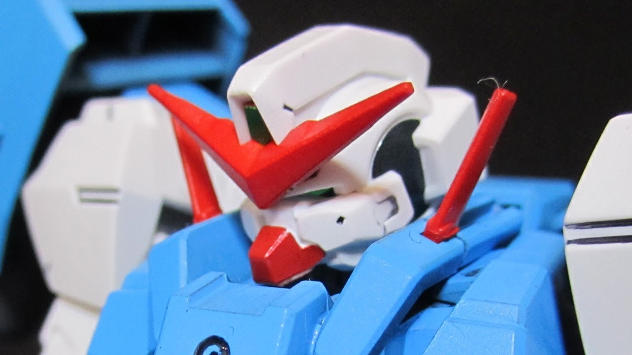 FG Gundam Virtue - Gundam 00 custom painted gunpla model review - YouTube