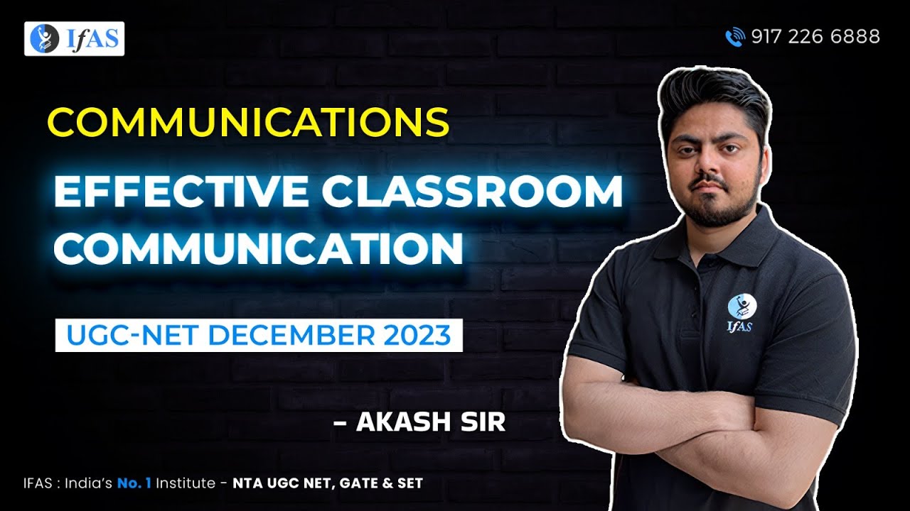 Effective Classroom Communication UGC NET | Strategies For Effective ...