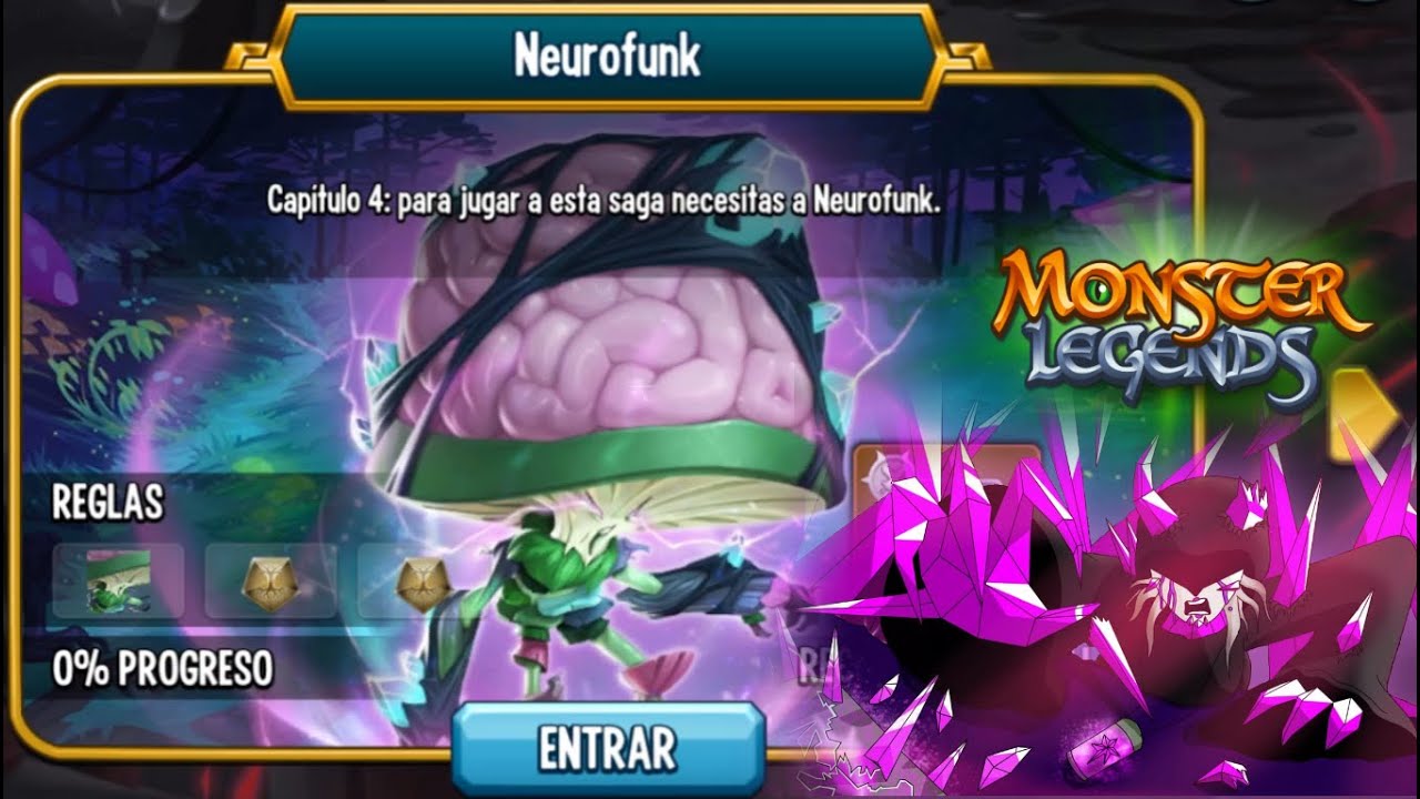 NOS PASAMOS LA MAZMORRA SAGA😻NEUROFUNK 🍄| Monster Legends - YouTube