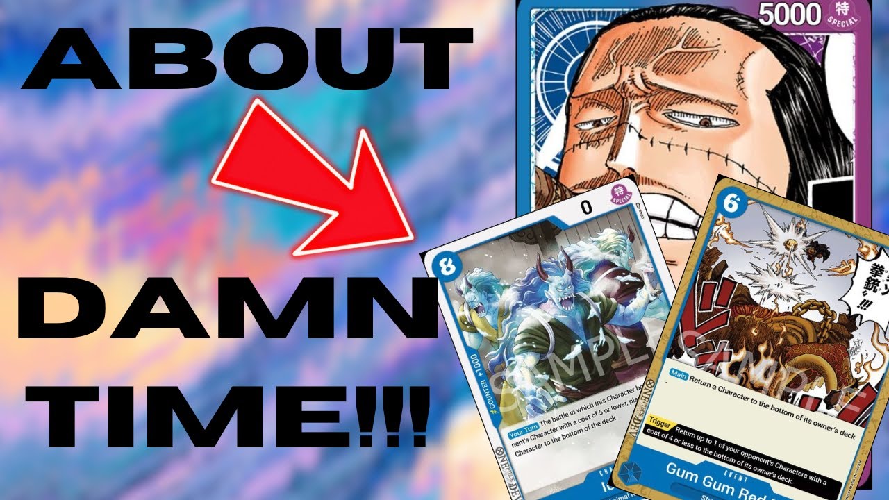 Blurple Croc WILL be INSANE next set! || One Piece TCG - YouTube