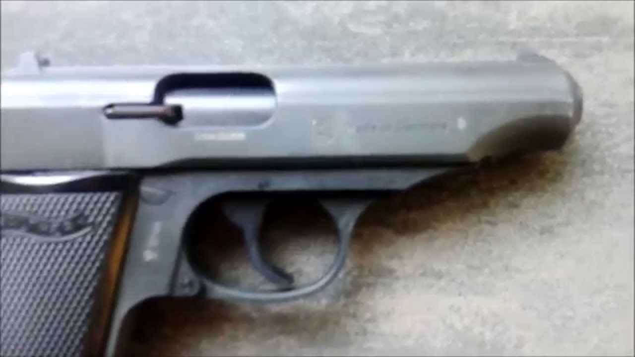 Shooting the Umarex Walther PP 9mm PAK - YouTube