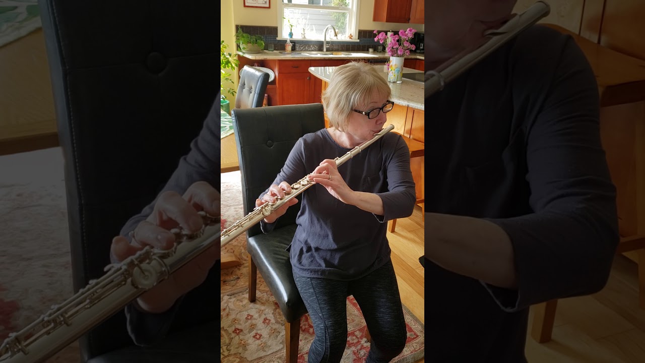 Francis - D major scale - Flute - YouTube