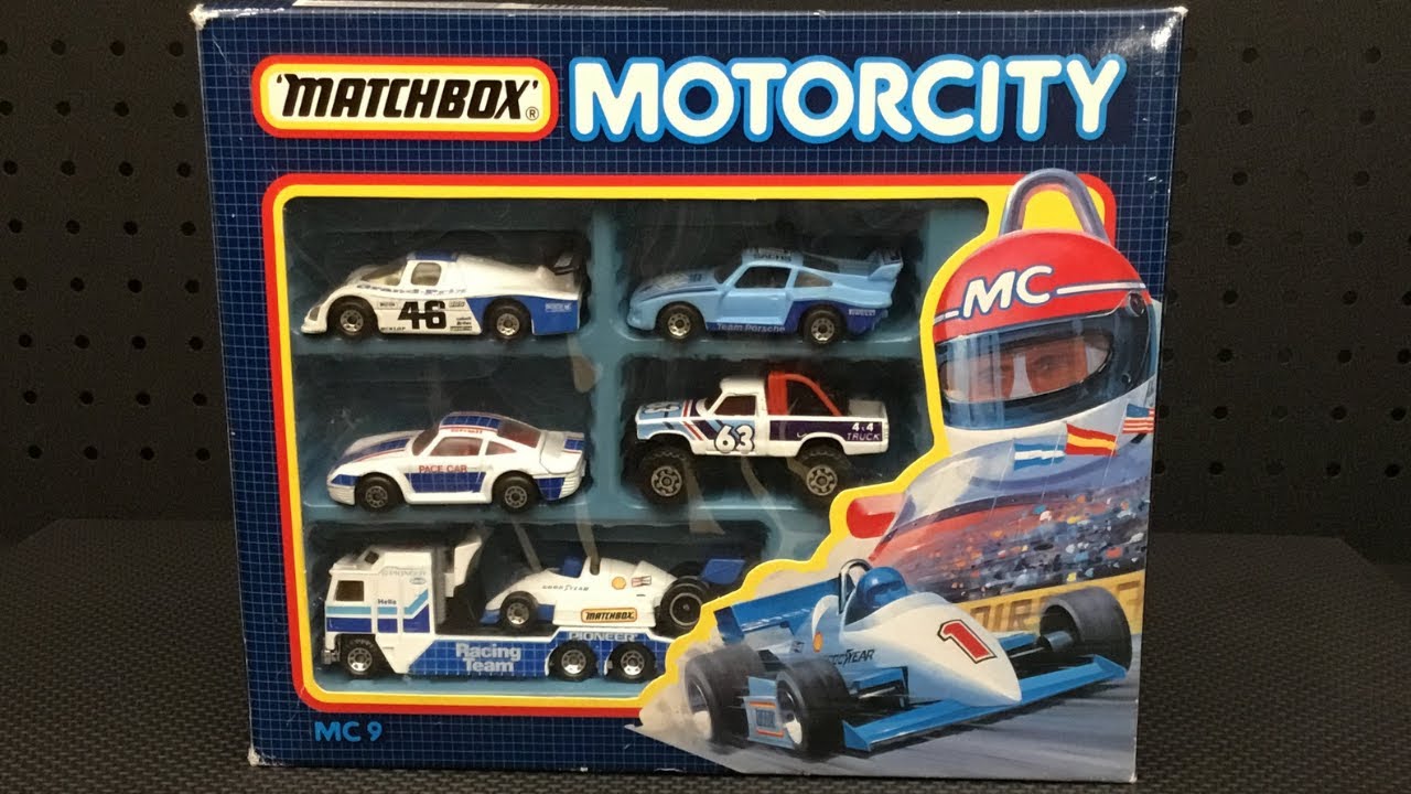 Matchbox Motorcity Racing Set - YouTube