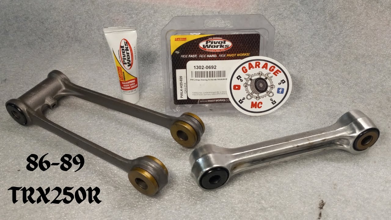 Rebuilding 250r Shock Linkage - YouTube
